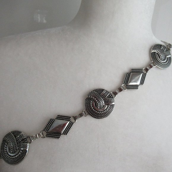Specialty Store | Accessories | Concho Belt 3 45 Metal Chain Belt ...